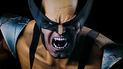 3d Model Wolverine Vr Ar Low Poly Cgtrader