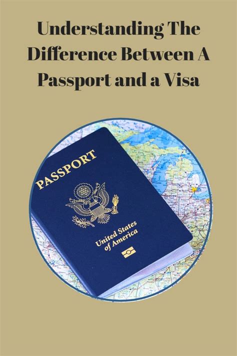 Understanding The Difference Between A Passport And A Visa Visa