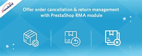 order cancellation and product return management with prestashop rma module