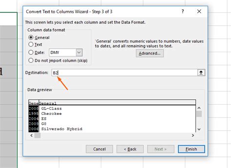 how to fix excel text to columns not working problem