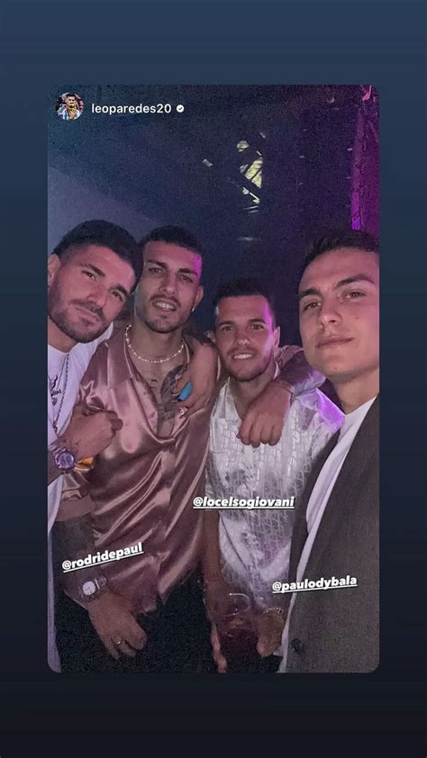 El Particular Mensaje De Leandro Paredes A Su Esposa Tras Los Fuertes