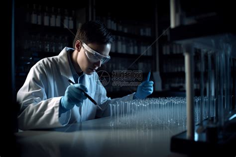 科学家正在做化学实验高清图片下载 正版图片600295248 摄图网