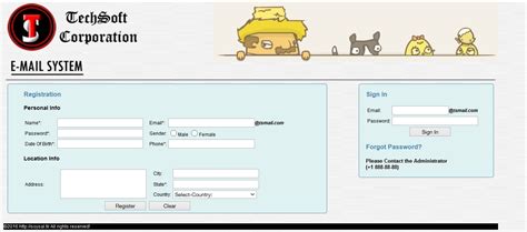 company webmail system project java servlets html5 css3 mysql