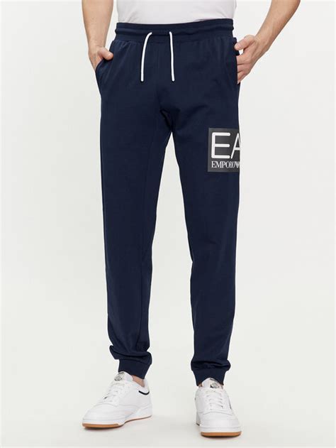 Ea7 Emporio Armani Teplákové Kalhoty 3dpp73 Pj05z 1554 Tmavomodrá