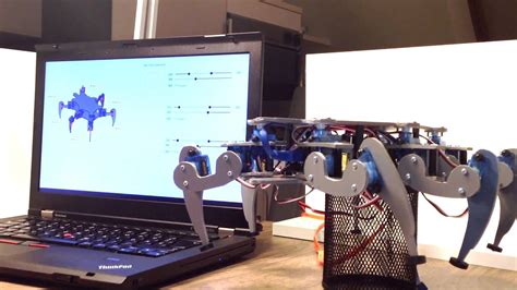 raspberry pi arm powered hexapod robot ps4 controller youtube