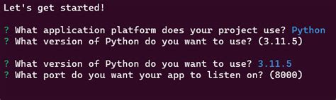 using docker init in python earthly blog