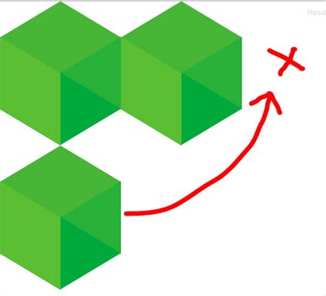 html overflow doesn t work properly with pure css cubes stack overflow