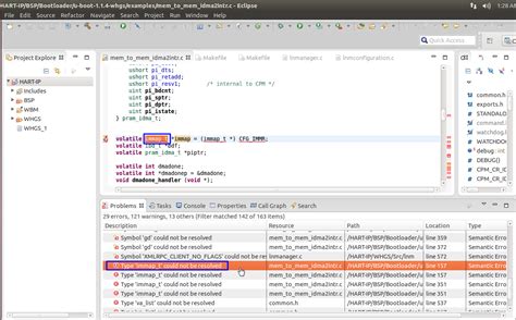 【已解决】ubuntu下eclipse中交叉编译一个c项目出错：type ‘immap t could not be resolved 在路上