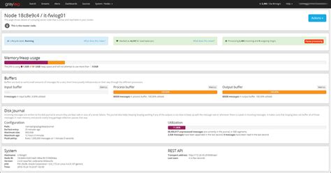 graylog stopps processing messages only coming in but no out graylog