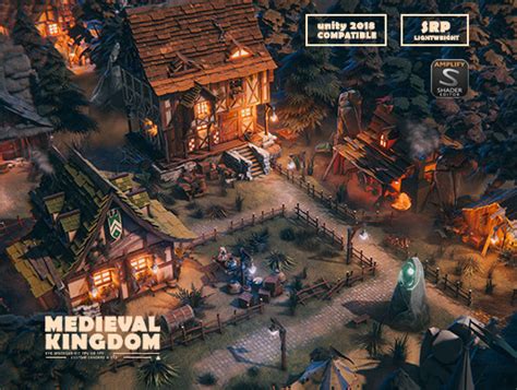 rpg medieval kingdom kit 3d fantasy unity asset store