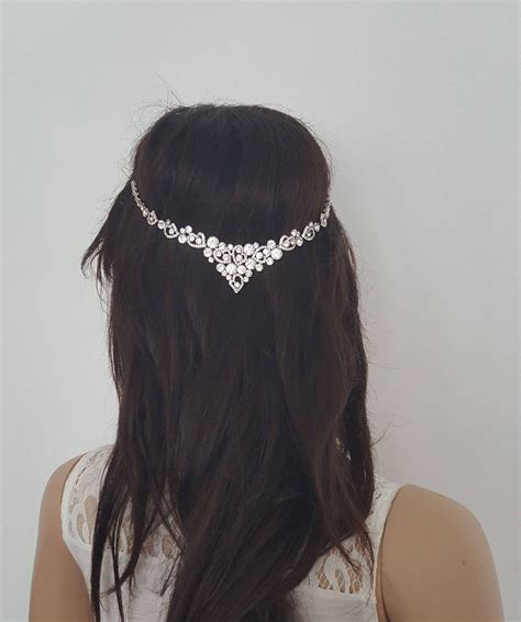 Sparkling Crystals Bridal Headpiece Wedding Headpiece Bridal