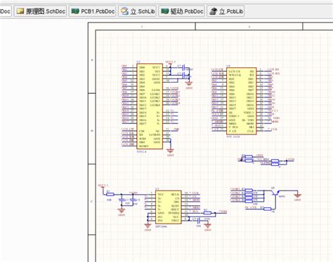 tft2 8寸液晶显示屏基于lil9341驱动芯片原理图pcb文件 兼容正点原子 altium designer