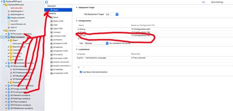 ios react rctbundleurlprovider h file not found using custom xcode