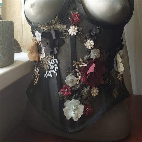 Cupless Corset Etsy