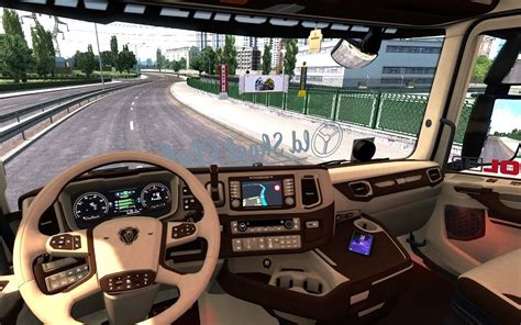 Scania S R Cmi Brown Beige Interior Ets Mods Hot Sex Picture