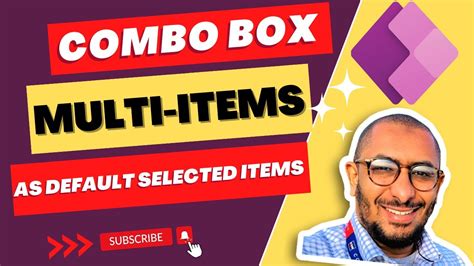 canvas powerapps combobox multi default selected items