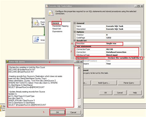 welcome to techbrothersit ssis return row count from execute sql