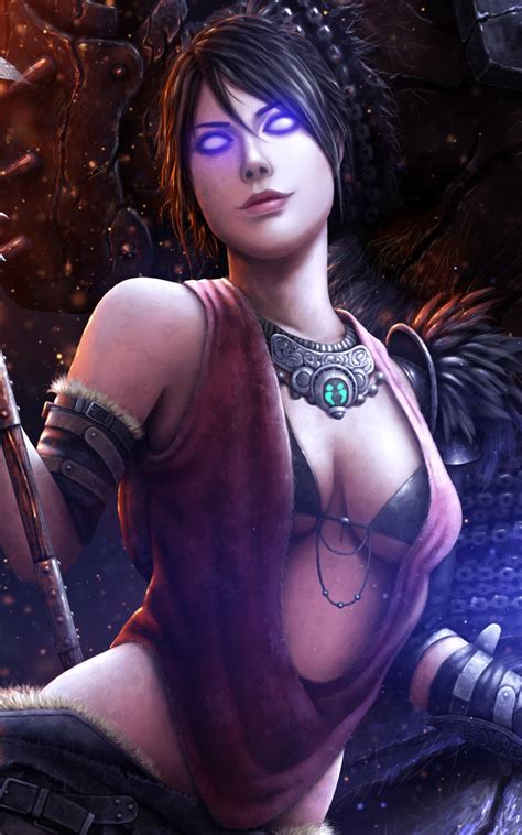 Download Morrigan Dragon Age Phone Wallpaper