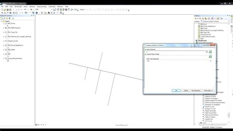 arcgis 10 2 feature vertices to points convert line feature