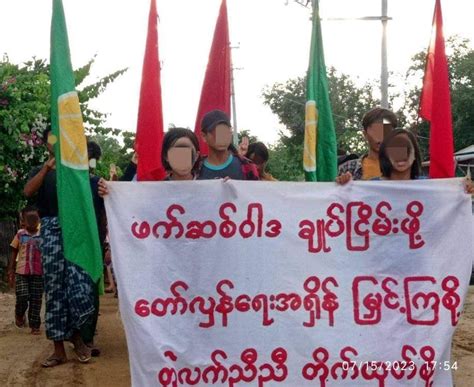 Khit Thit Media On Twitter မြိုင်မြို့နယ် သပိတ် စစ်ကြောင်းက စစ်အာဏာရ