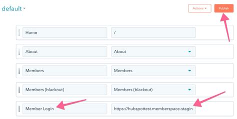 how to add a login account popup to hubspot cms memberspace help docs
