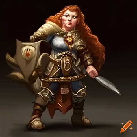Dandd Female Paladin