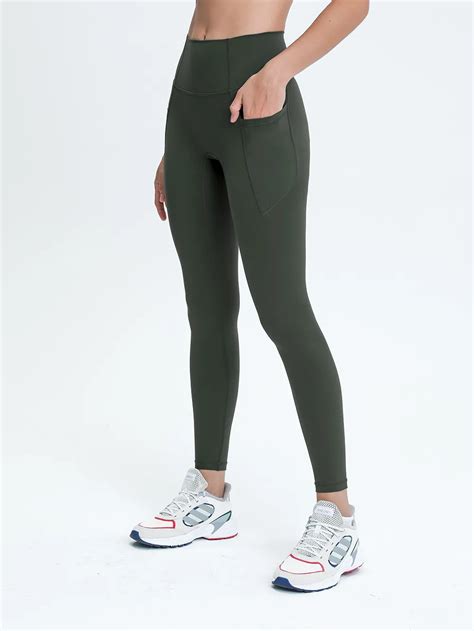 Nepoagym 28 Pockets Yoga Leggings No Camel Toe Yoga Pants Women For Gym