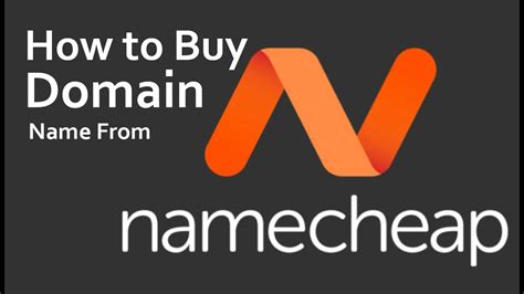 How To Buy Domain Name From Namecheap Youtube