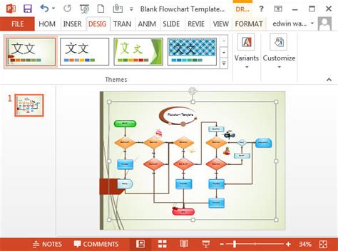 flowcharts in powerpoint