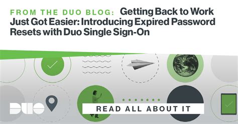 Introducing Expired Password Resets With Duo Single Sign On Duo Security
