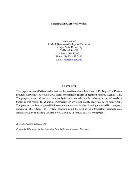 pdf scraping edgar with python