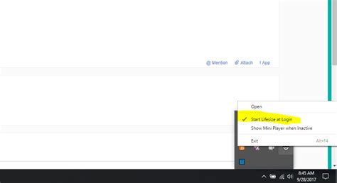 start lifesize on login windows