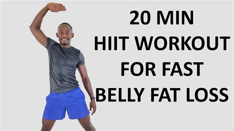 20 Minute Hiit Workout To Lose Belly Fat Fast🔥burn 250 Calories🔥 Youtube