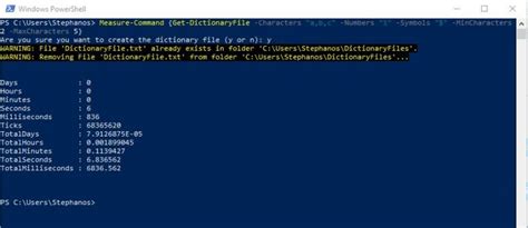 powershell module dictionaryfile stephanos constantinou blog