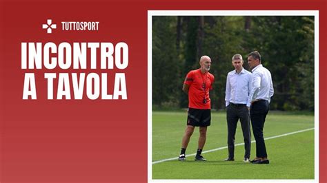 Milan Maldini E Massara A Pranzo Con Pioli Info E Retroscena