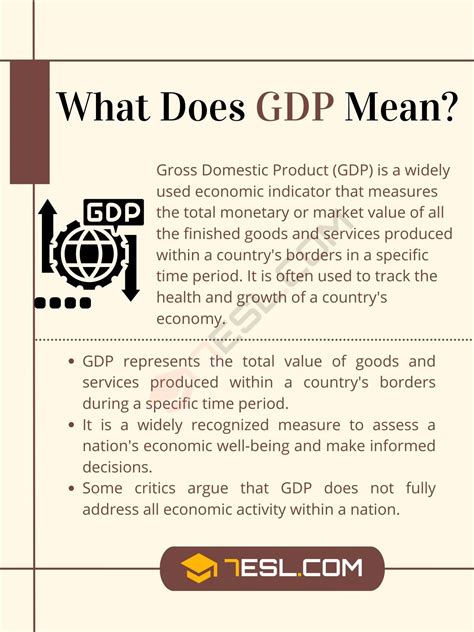 Gdp Meaning A Concise Guide For Economic Enthusiasts • 7esl