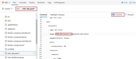 deploy application to aks using kubernetes 微软研发云动手实验