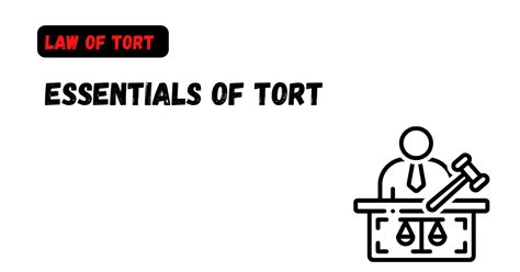 Essentials Of Tort Law Aimers