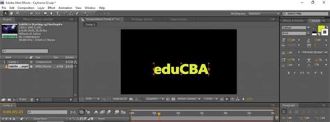 adding keyframes in after effects using mask animation