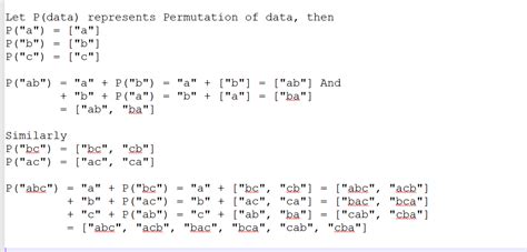 programming for beginners find the permutations of a string