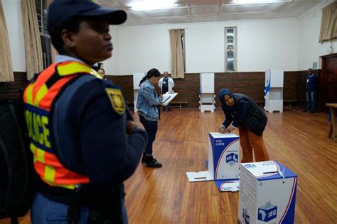 Polls Close In South African Election Seen As Their Most Important In