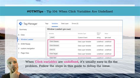 gtmtips when click variables are undefined simo ahava s blog