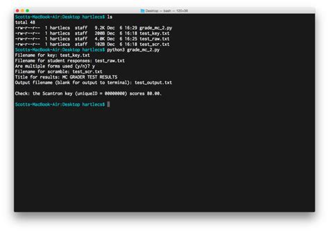 a python script for grading partial credit multiple choice part 2
