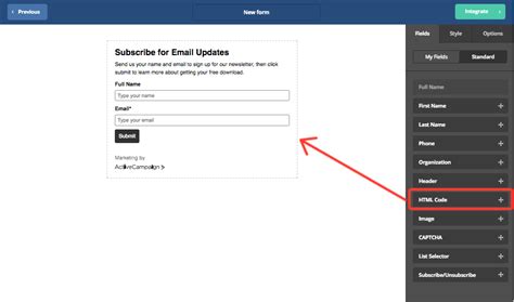 tips for using html and css in your forms activecampaign help center