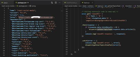 reactjs unable to call express js app in heroku from