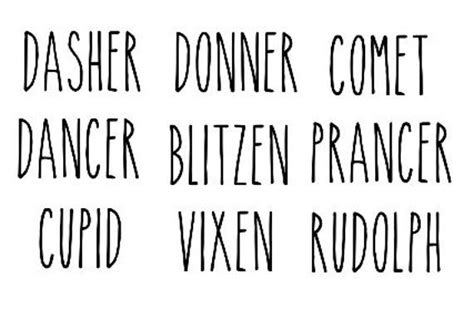 reindeer names rae dunn inspired svg png dxf etsy reindeer names