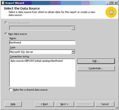 getting started with sql server reporting services codeproject