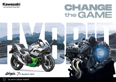 Kawasaki Introduces The All New Strong Hybrid Motorcycle Ninja 7 Hev