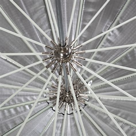 Parasol Paraboliczny Quadralite Deep Space 165 Srebrny Sklep
