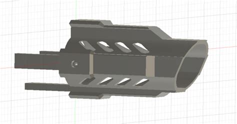 Fichier Stl Extension De Garde Main Airsoft Ar15 M4・objet Pour